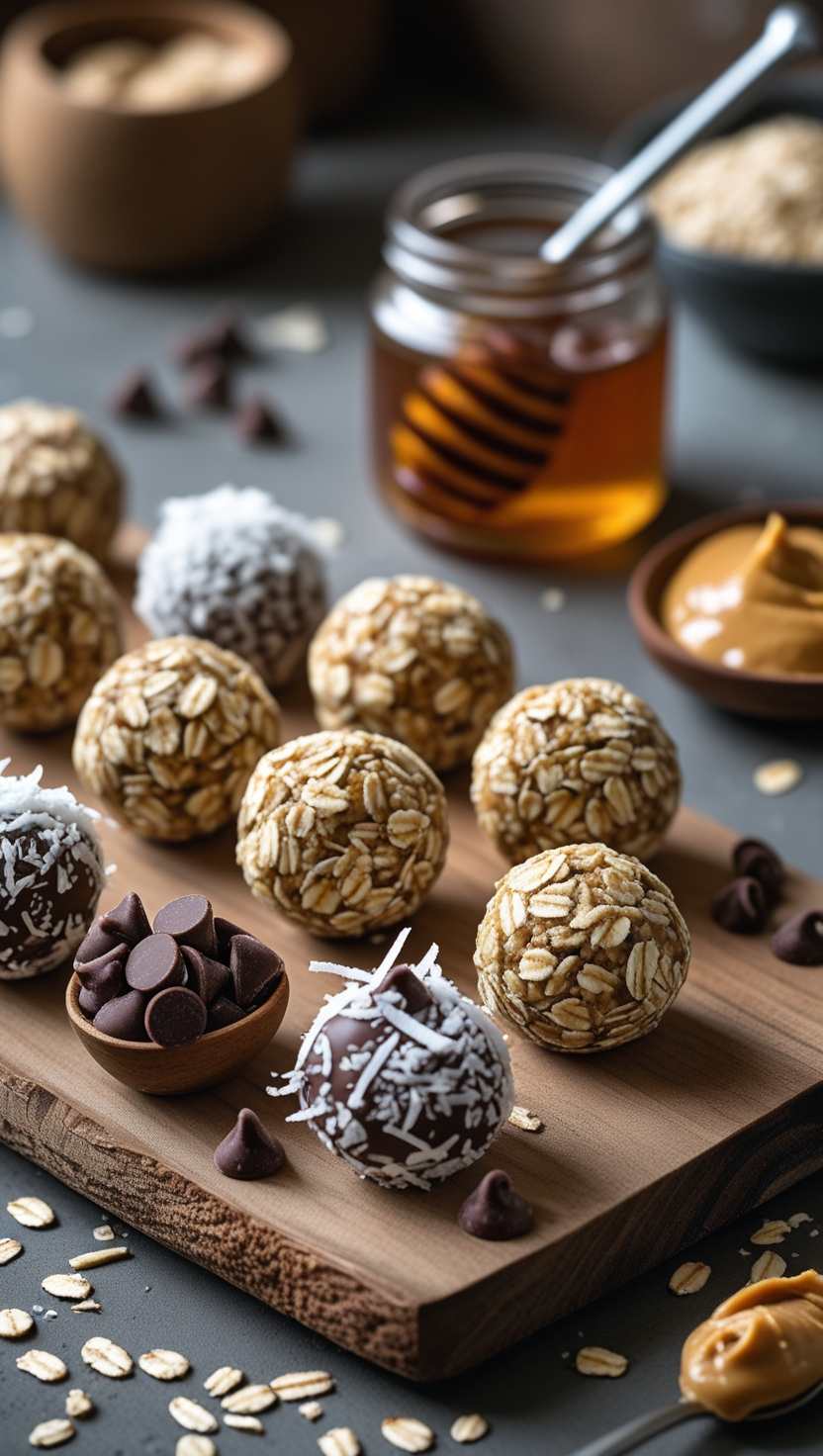 Homemade Energy Balls: A Healthy, No-Bake Snack for On-the-Go! - The ...