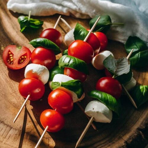 Mini Caprese Skewers: A Fresh and Flavorful Bite-Sized Appetizer - The ...